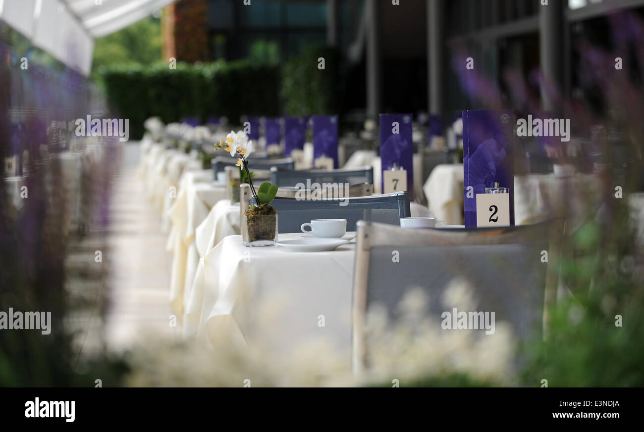 Wingfield restaurant wimbledon tennis championships hi-res stock ...