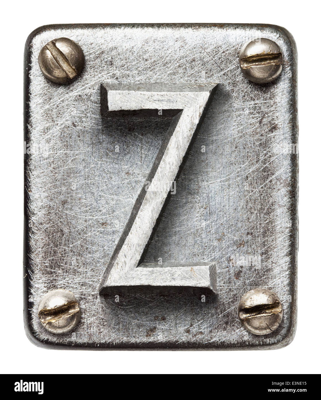 Old metal alphabet letter X Stock Photo - Alamy