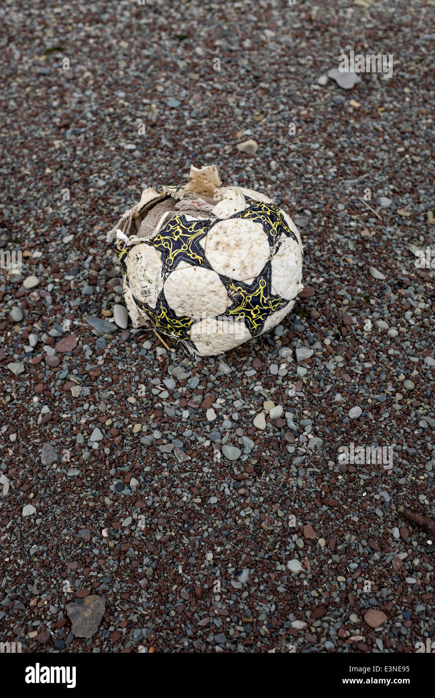 Deflated football hi-res stock photography and images - Alamy