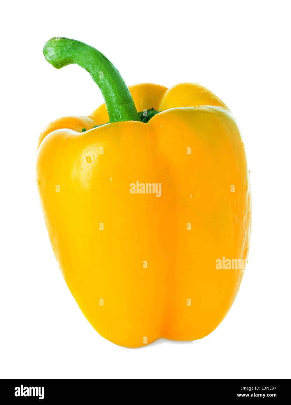 pepper close up on white background Stock Photo - Alamy