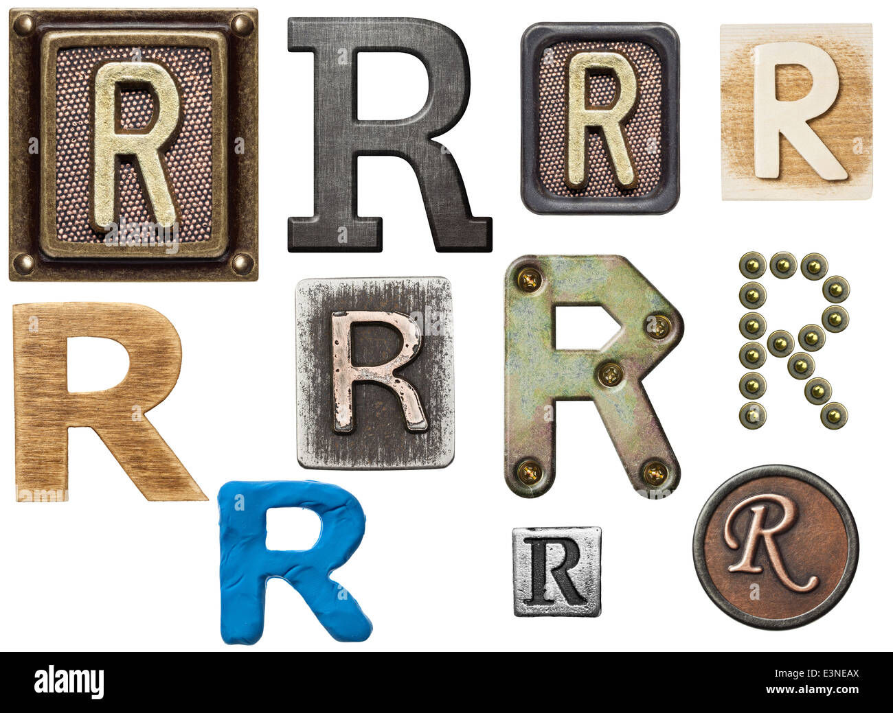Plasticine alphabet hi-res stock photography and images - Alamy