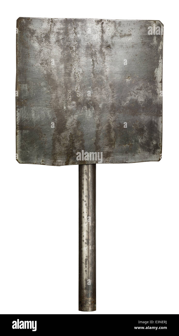 Old rusty metal sign board hi-res stock photography and images - Alamy