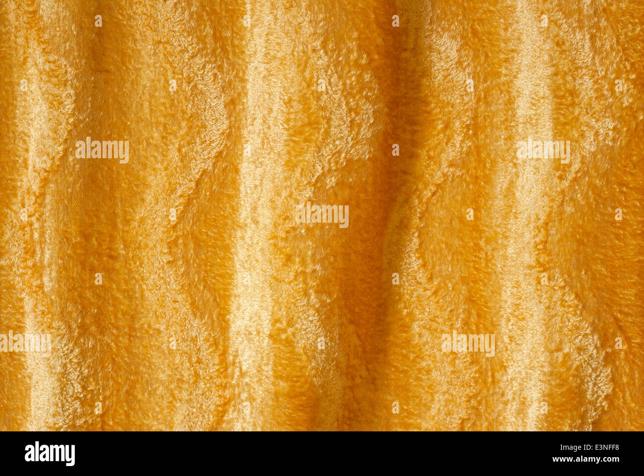 Gold velvet curtain background Stock Photo - Alamy