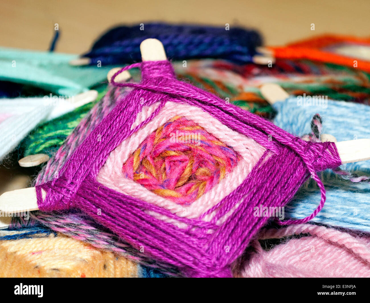 YARNDALE. Yarn, wool, fabric samples and textures. Crafting. Art and ...