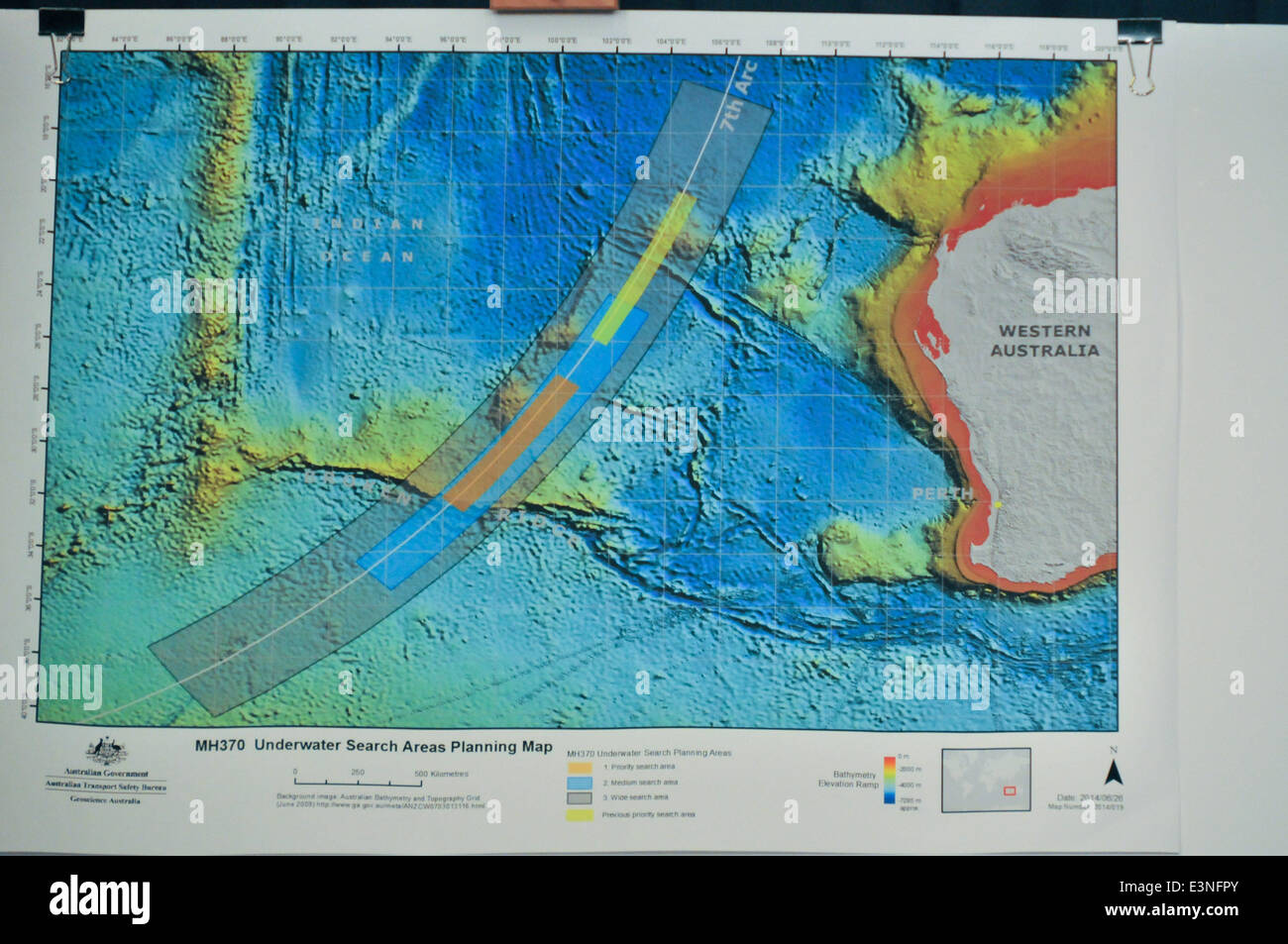 Mh370 map hi-res stock photography and images - Alamy