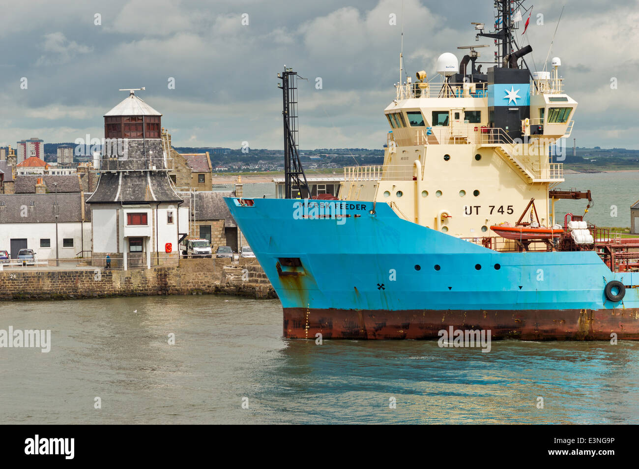 Old oil rig north sea hi-res stock photography and images - Alamy