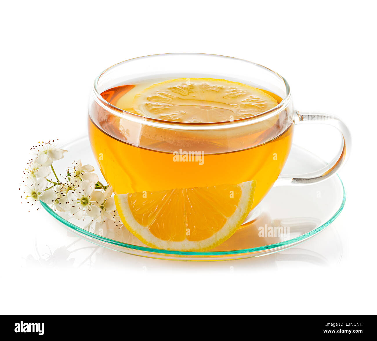 Hot orange tea nobody citrus Cut Out Stock Images & Pictures - Alamy