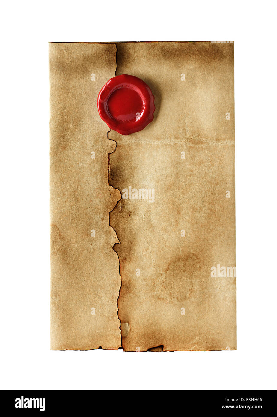 old, vintage envelope isolated Stock Photo - Alamy
