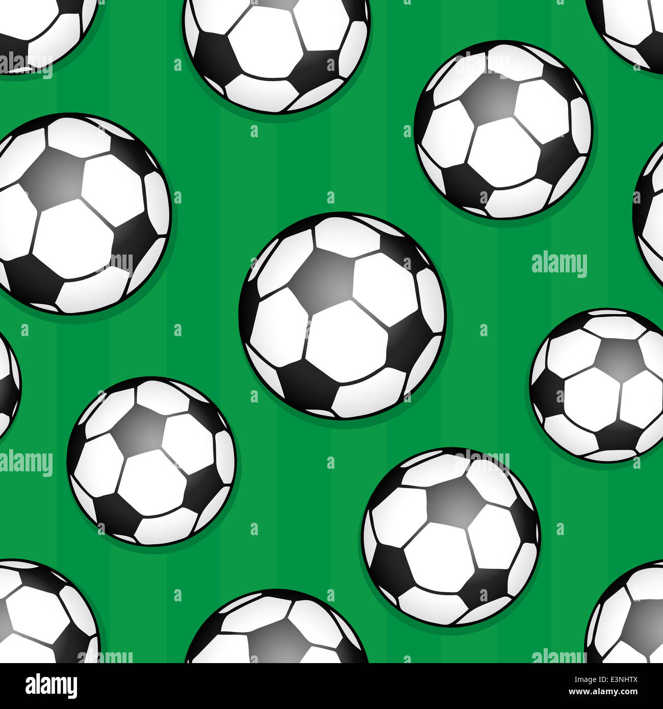 Seamless background soccer theme 1 - picture illustration Stock Photo ...