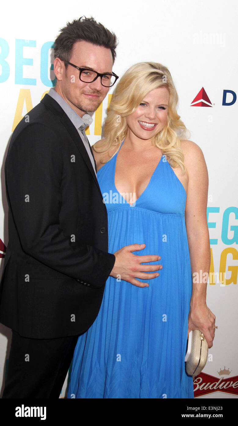 New York, New York, USA. 25th June, 2014. Actress MEGAN HILTY and BRIAN ...