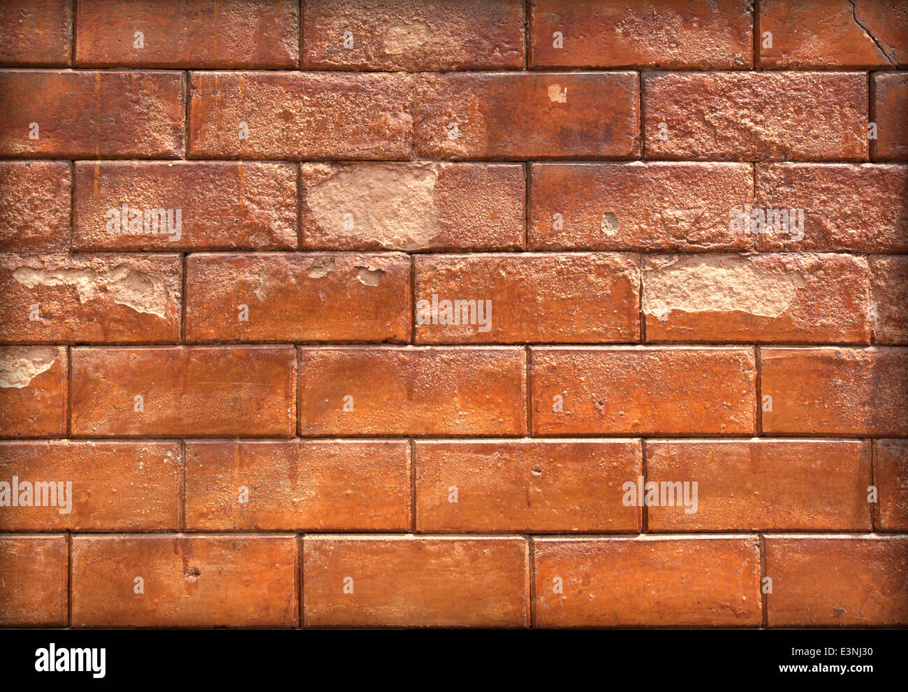 Background of brick wall texture old corrosion cracking Stock Photo - Alamy