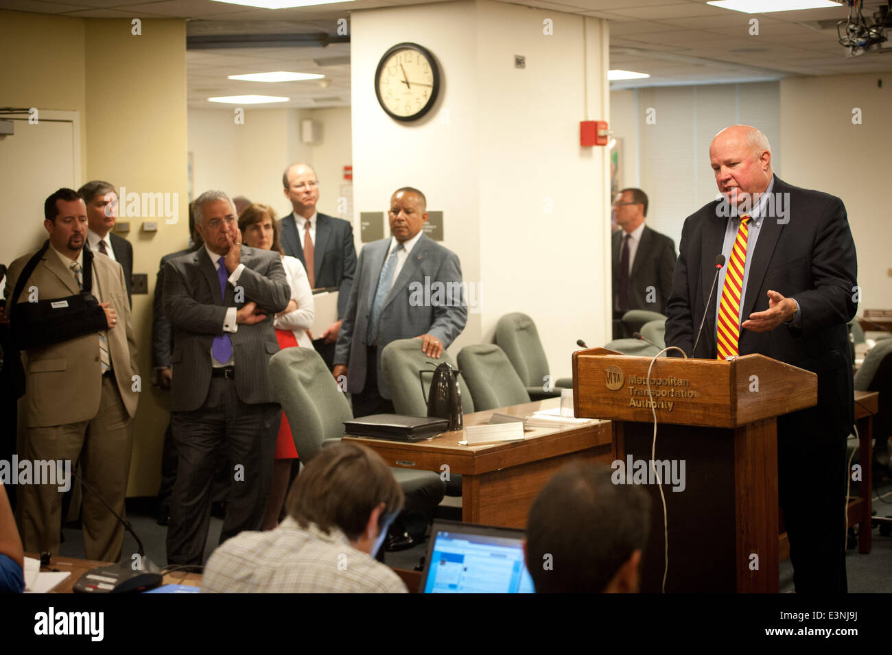 Manhattan, New York, USA. 25th June, 2014. Metropolitan Transportation ...