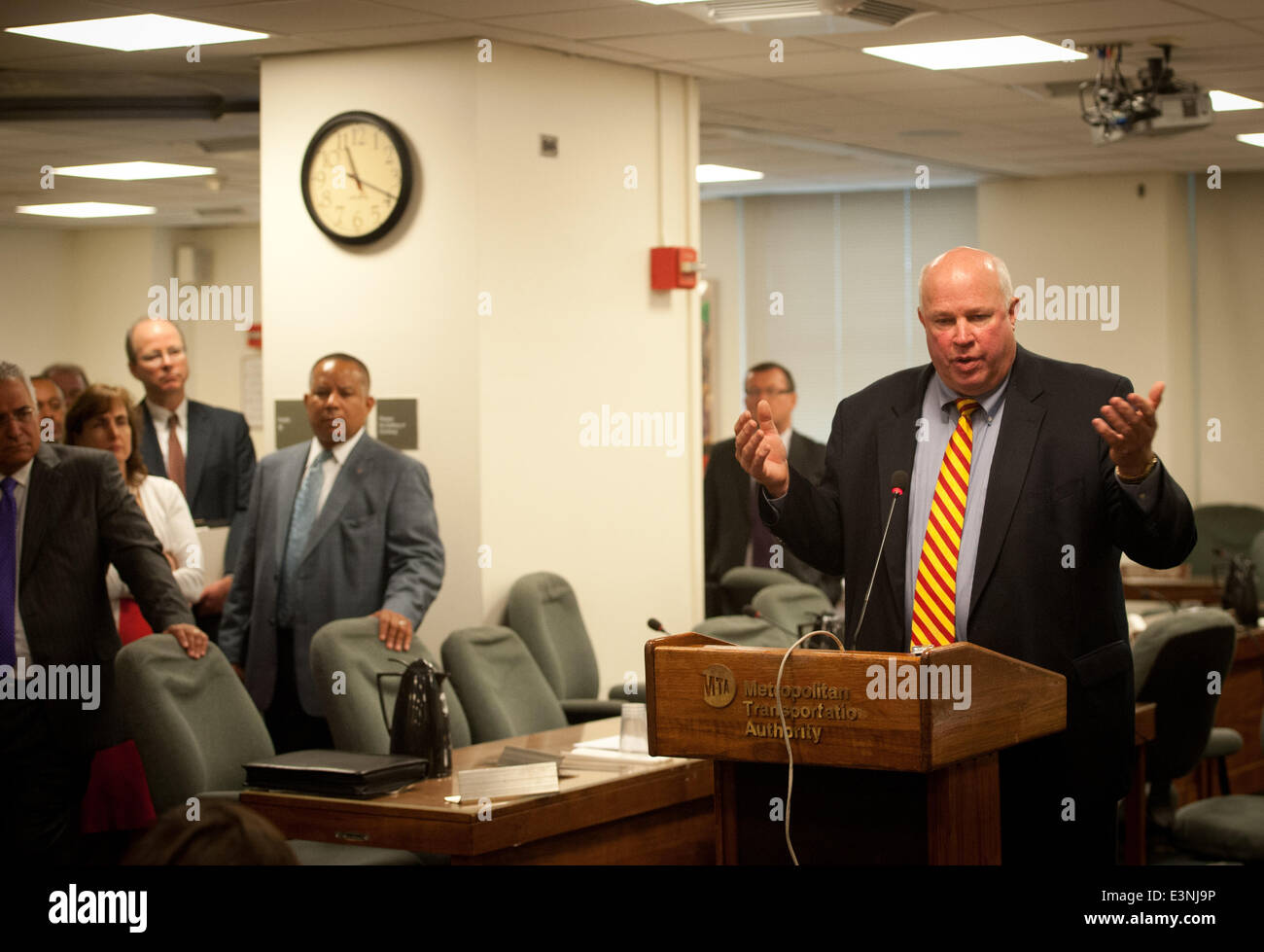 Manhattan, New York, USA. 25th June, 2014. Metropolitan Transportation ...