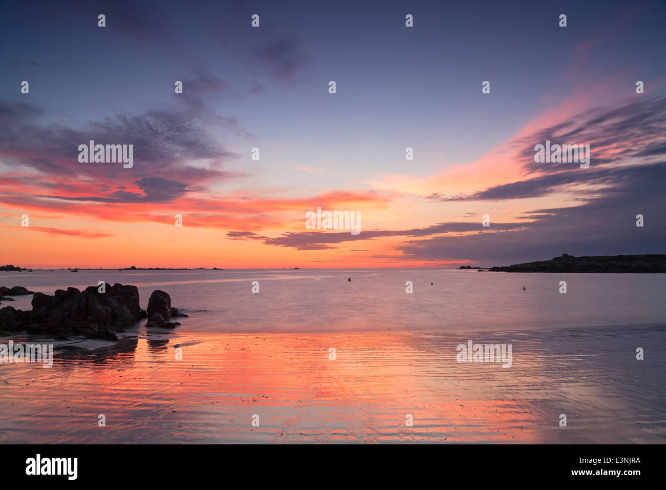 Ladies Bay Guernsey Stock Photo - Alamy