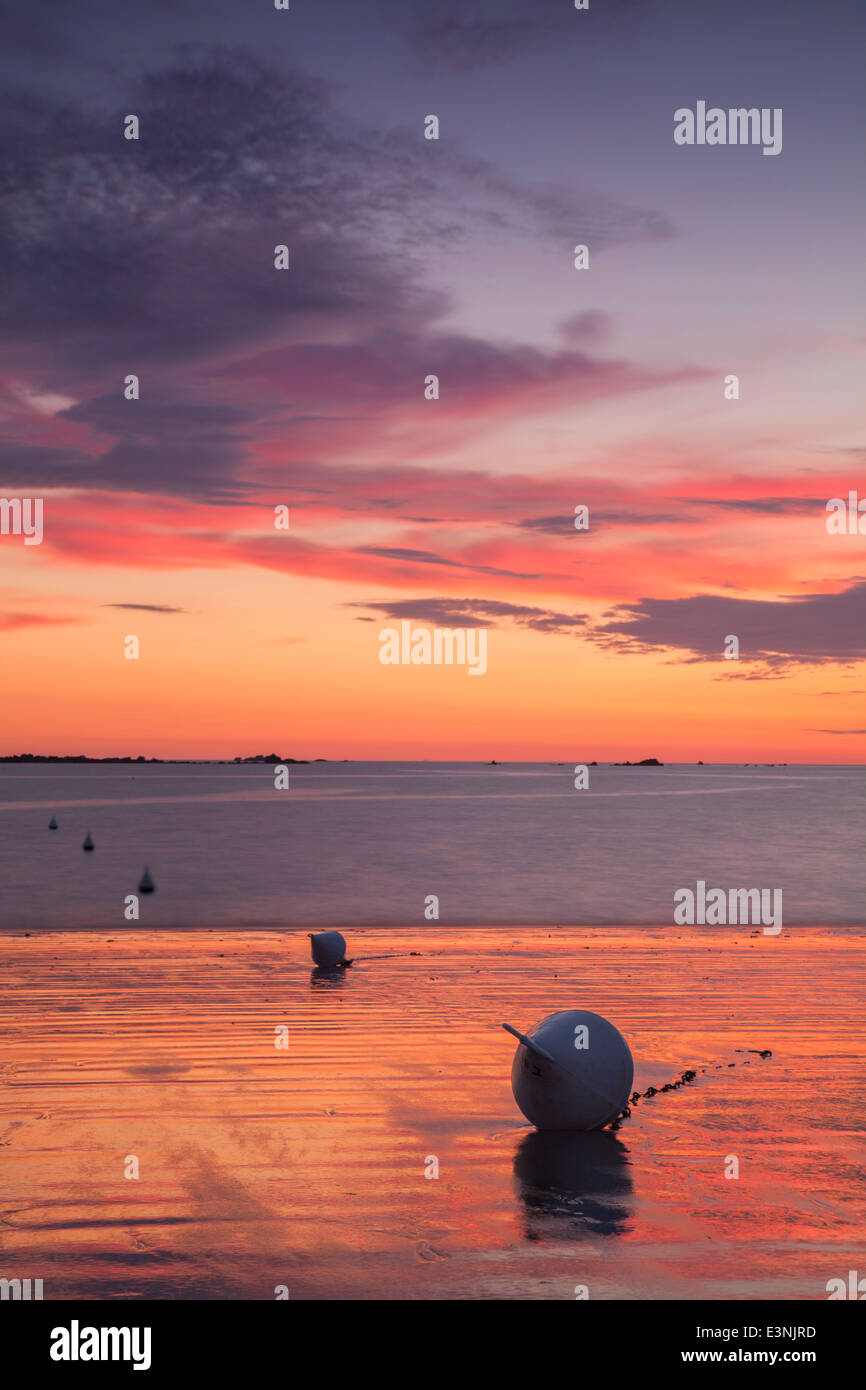 Ladies Bay Guernsey Stock Photo - Alamy