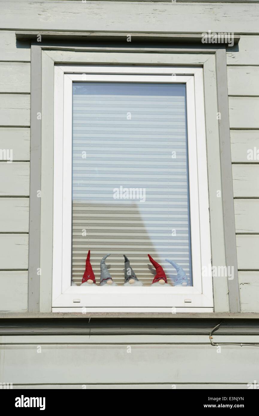 The window of a house, Germany, 18. June 2014. Photo: Frank May Stock ...
