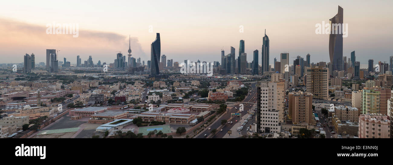Kuwait city panoramic view hi-res stock photography and images - Alamy