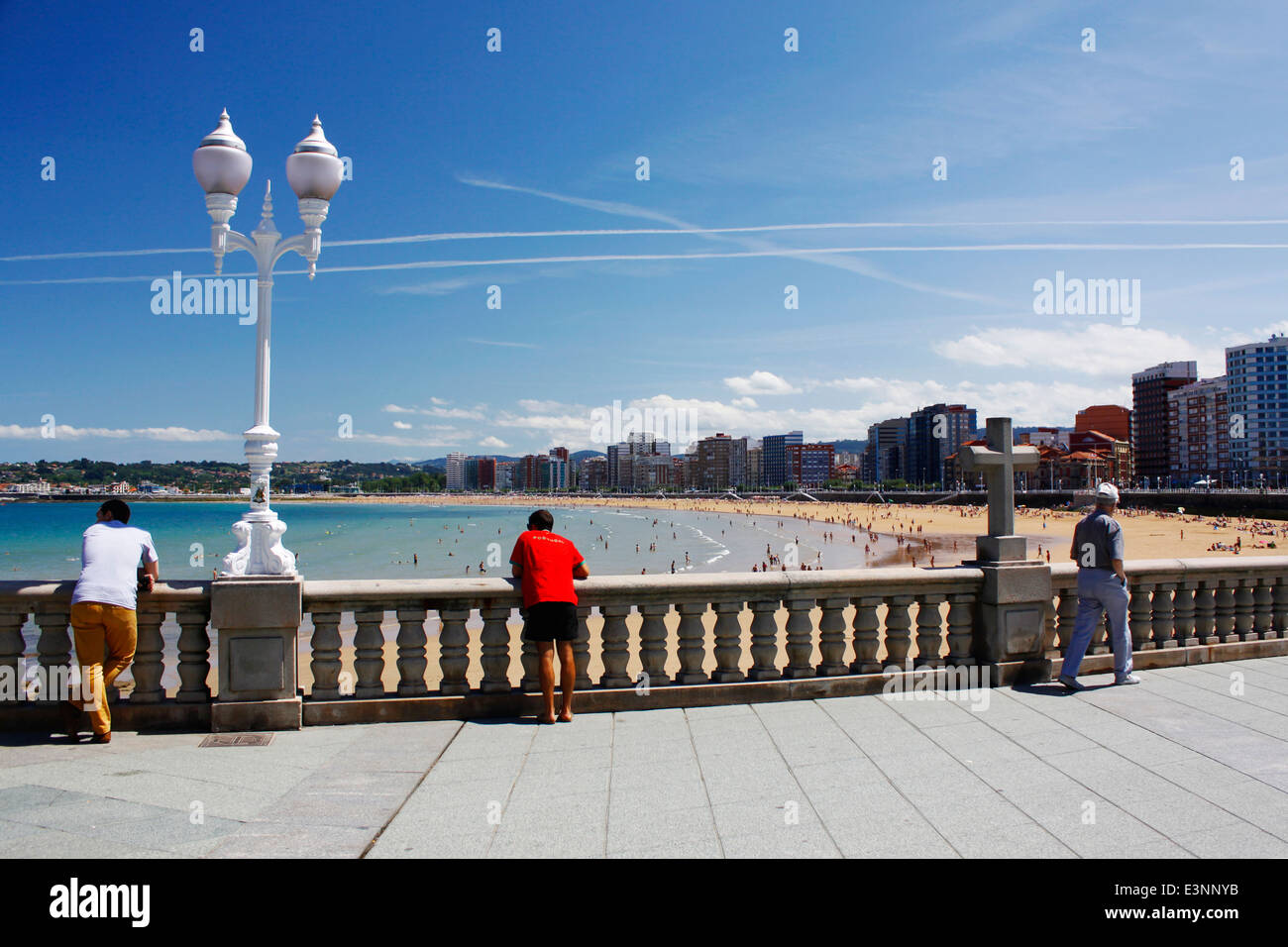 City of Gijon, Xixon, Asturias, Spain Stock Photo - Alamy