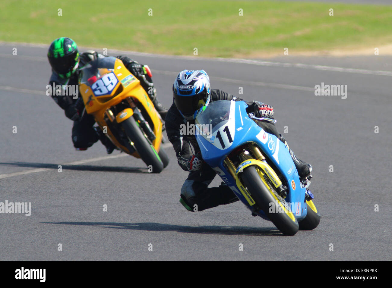 Grand National Motorcycle Race Meeting at Castle Combe Circuit Stock Photo - Alamy