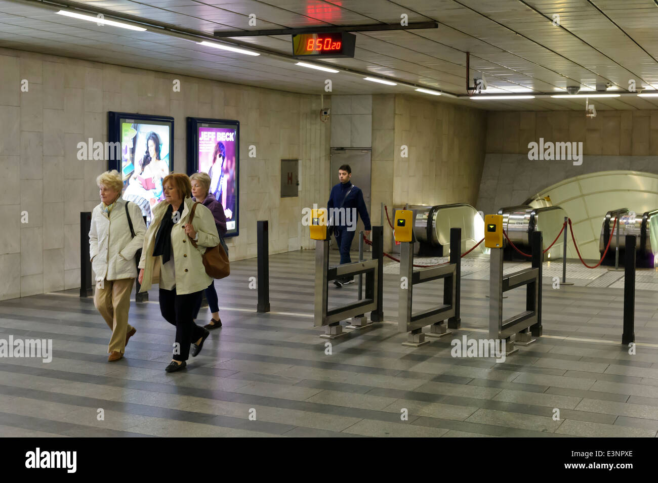 Mustek metro station prague czech hi-res stock photography and images ...