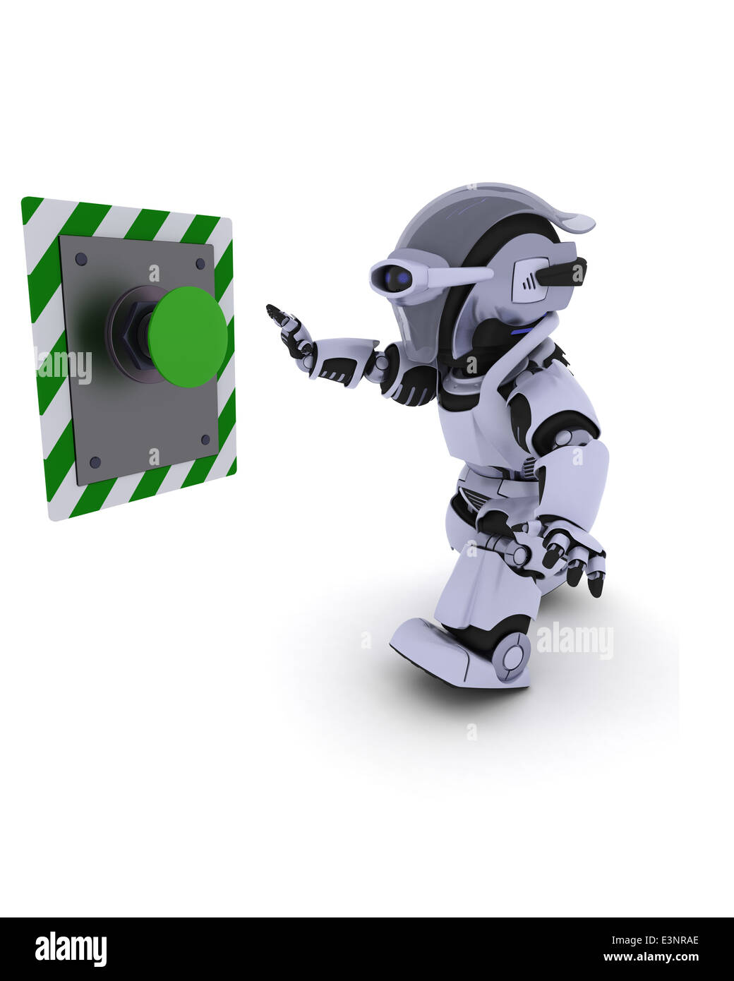 Push button switch Cut Out Stock Images & Pictures - Alamy