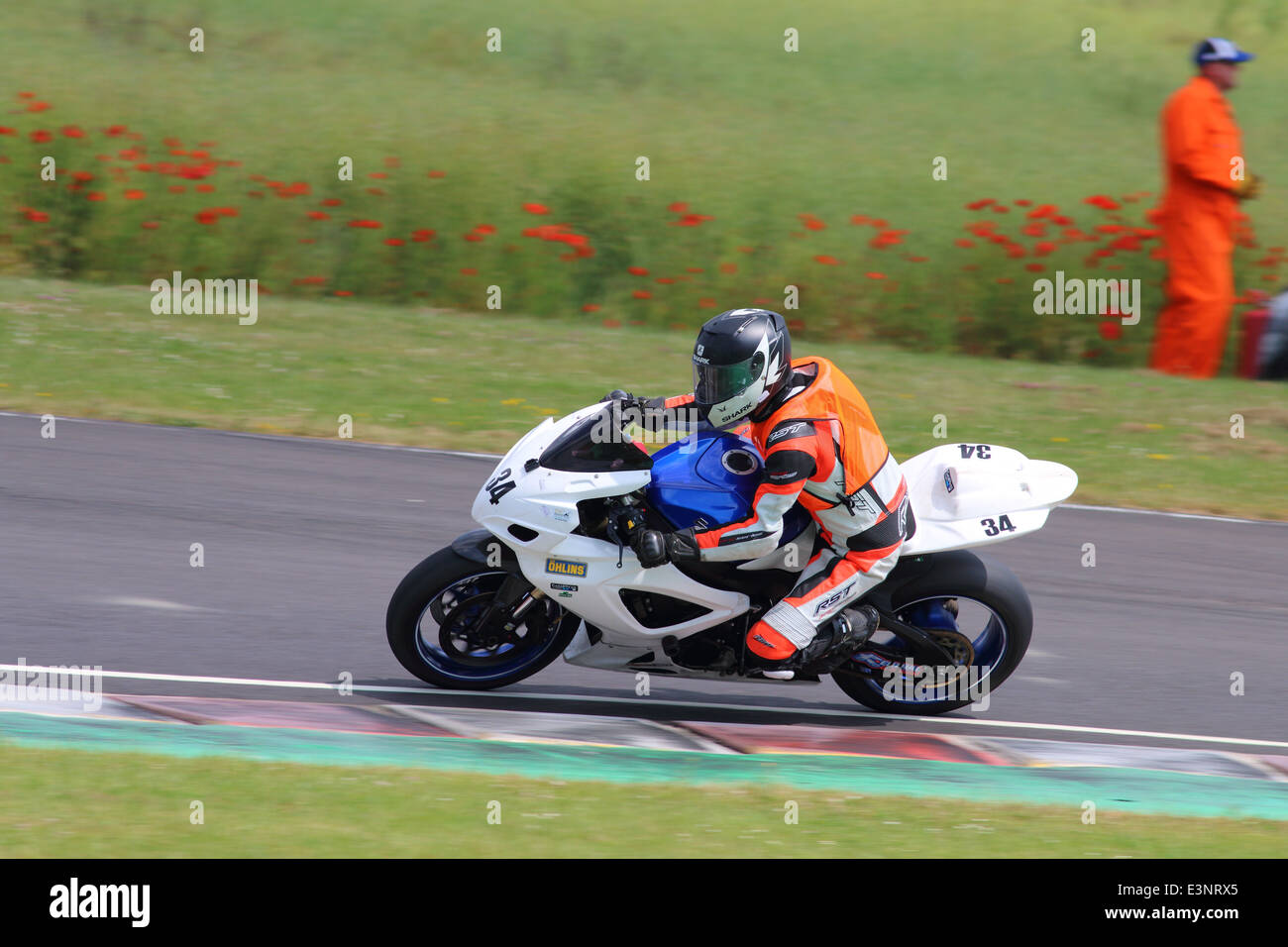 Grand National Motorcycle Race Meeting at Castle Combe Circuit Stock ...