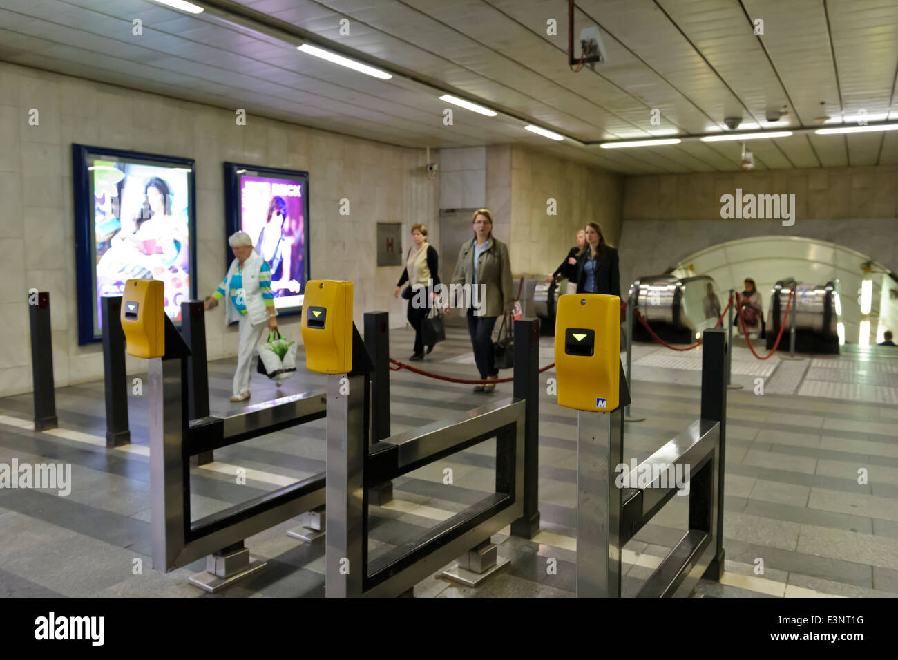 Mustek metro station prague czech hi-res stock photography and images ...