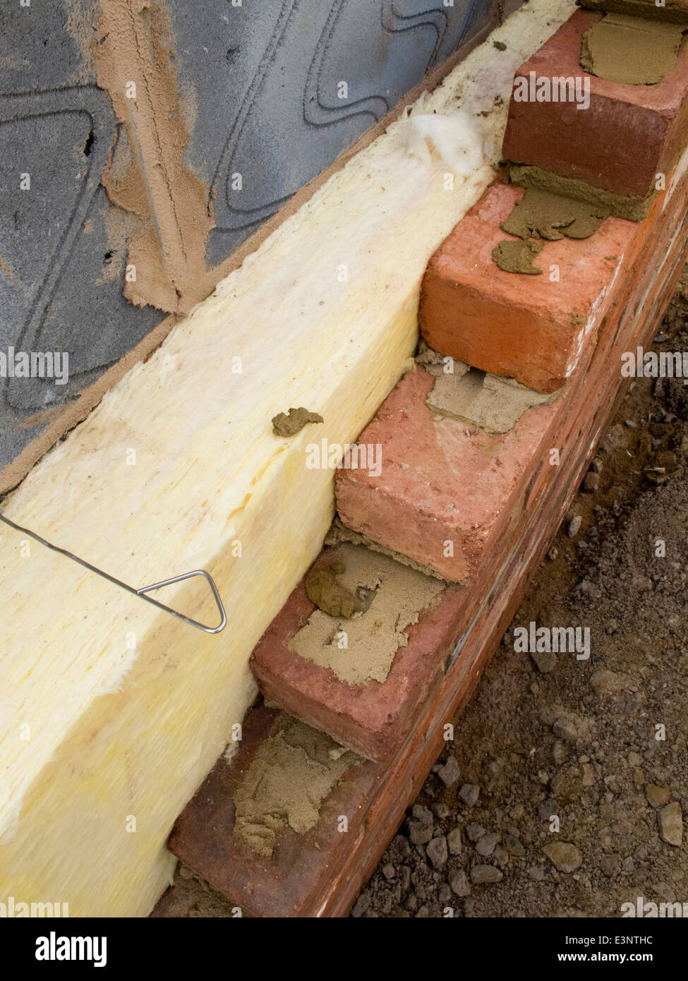 self building house, 100mm insulation in walls built from thermalite ...