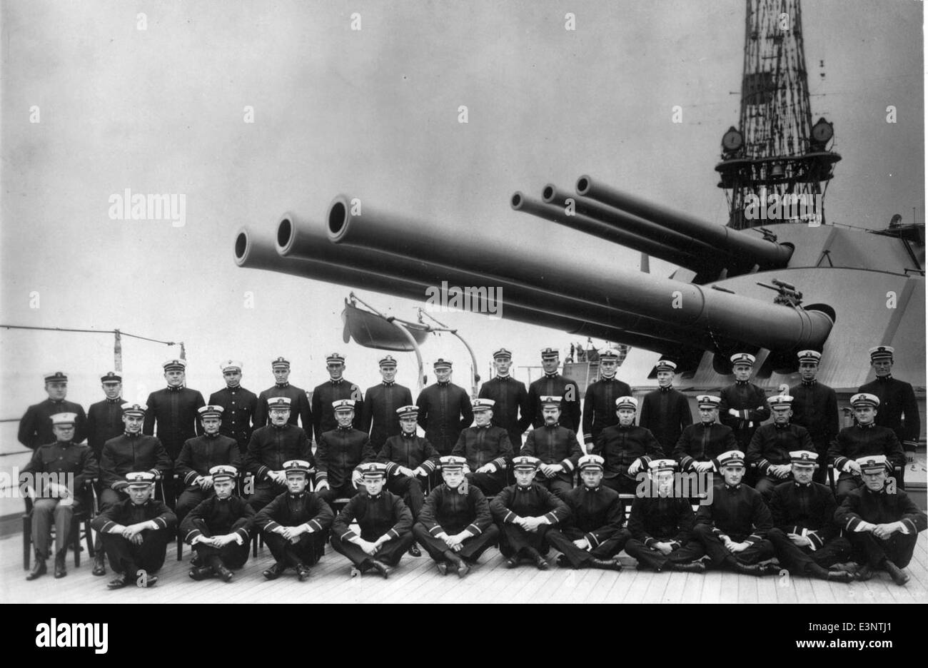 The USS Pennsylvania (BB-38), a Pennsylvania-class battleship, was ...