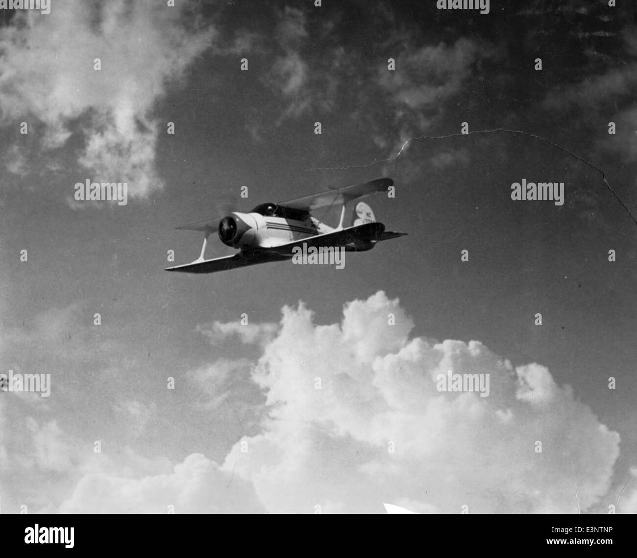 The Beechcraft B17L Staggerwing, NC12584, is a classic biplane aircraft ...