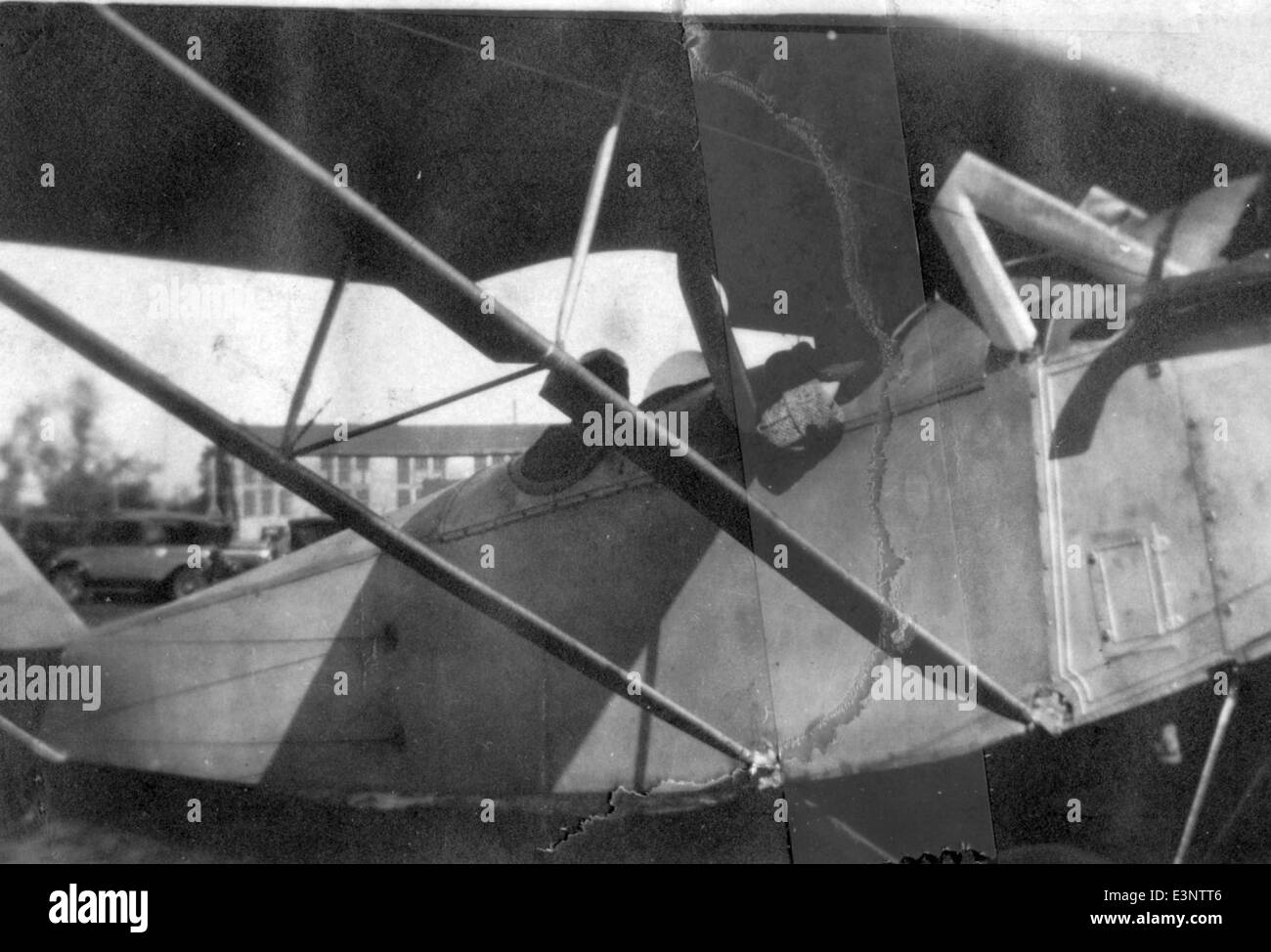 The Curtiss JN-4 NC2287, modified in 1927 by HJ White with a Sikorsky ...