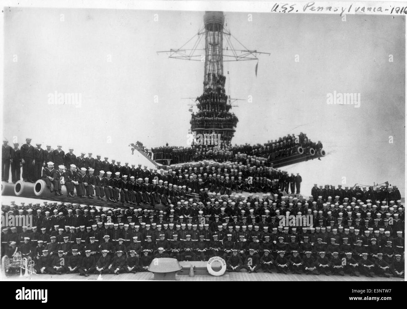 Uss pennsylvania bb 38 hi-res stock photography and images - Alamy