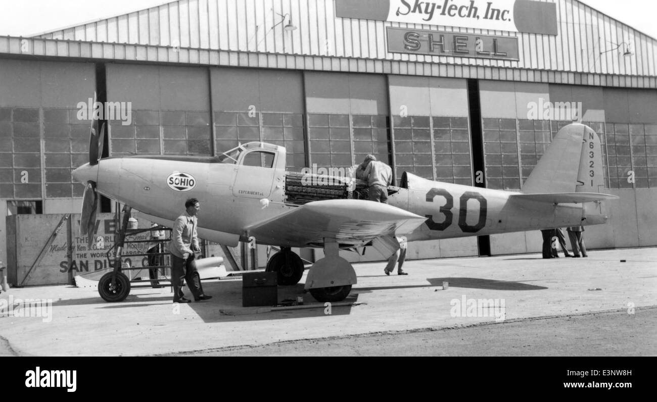 The Bell P-63C Kingcobra, featured in the National Air Races, was known ...