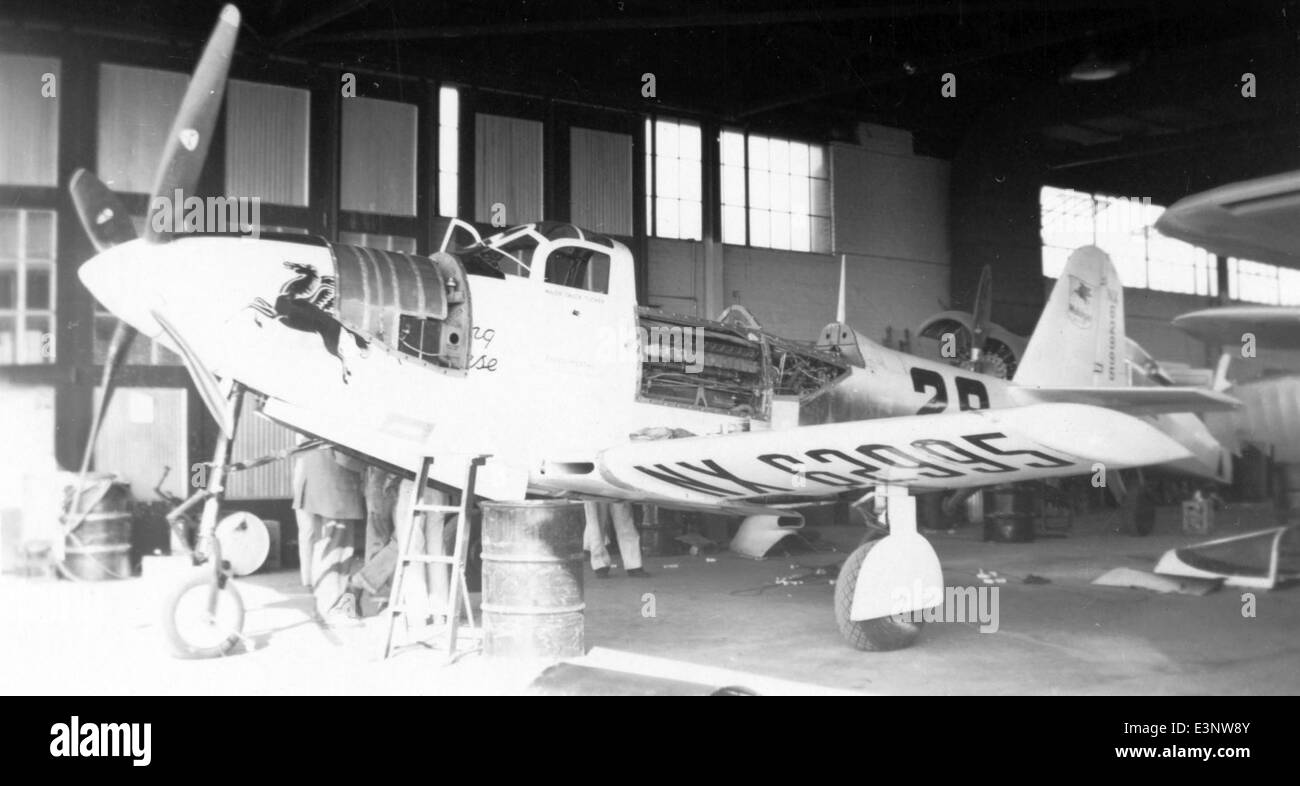 The Bell P-63C-5 Kingcobra, piloted by Charles Daniels, was a ...