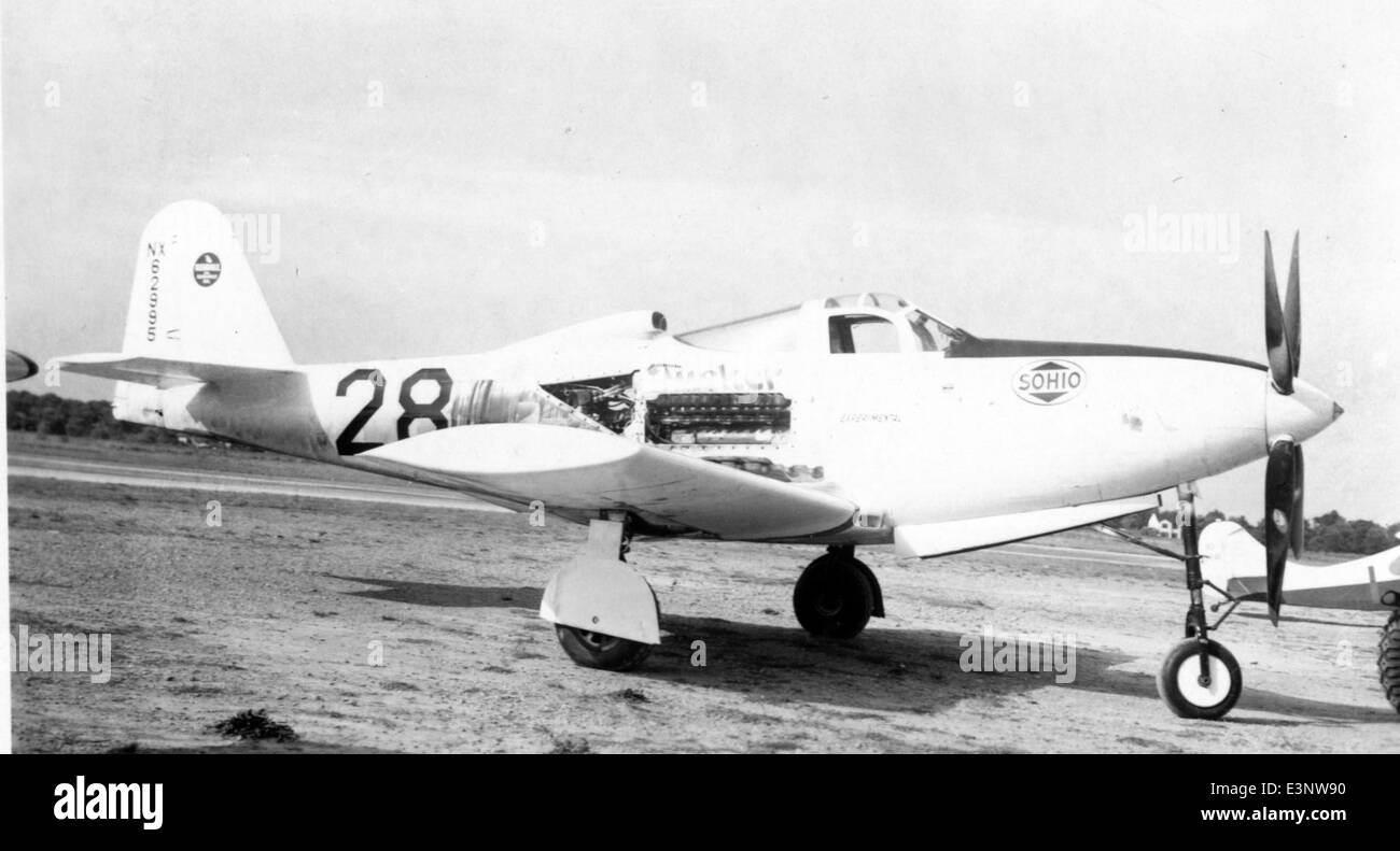 The Bell P-63C-5 Kingcobra was a variant of the P-63, used in air races ...