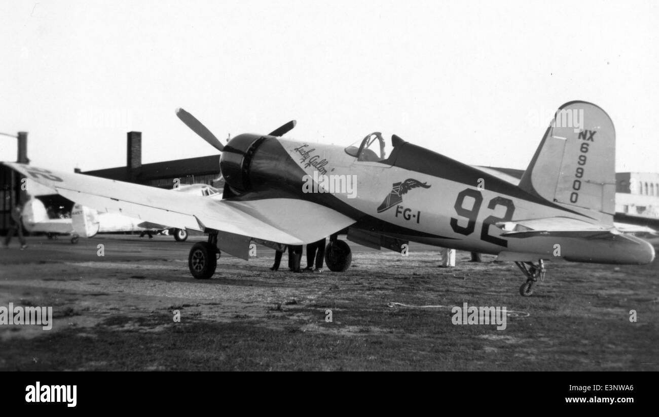 The Goodyear F2G-1 Corsair, BuNo 13481, was a race aircraft used in the ...