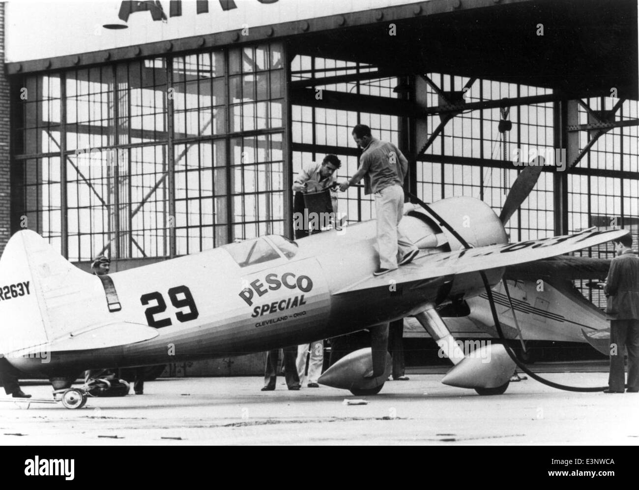 This photo from the National Air Races shows a Laird Turner Pesco ...