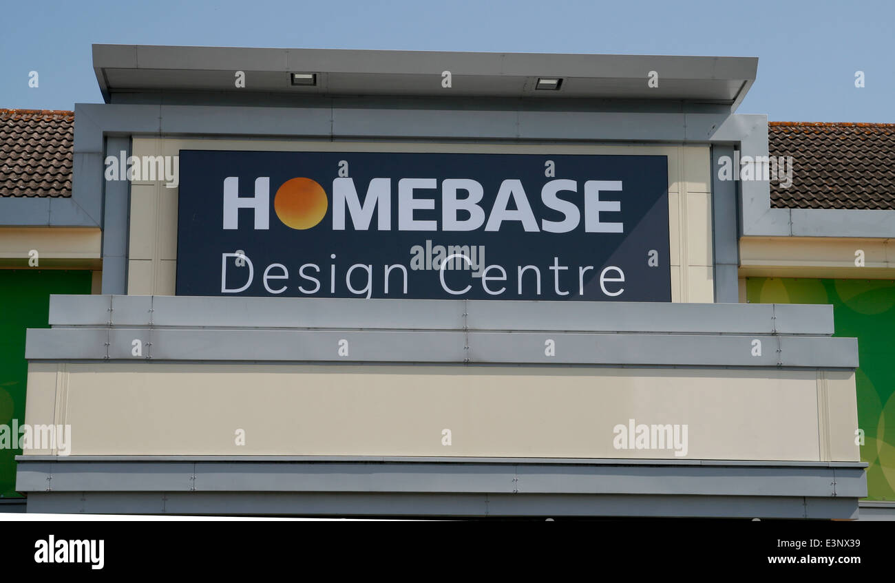 Home Base store sign Worcester Worcestershire England UK Stock Photo ...