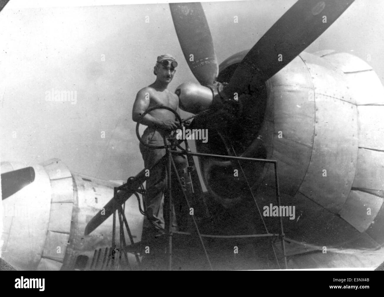 The Boeing B-29 Superfortress, shown in the 20th Air Forces collection ...