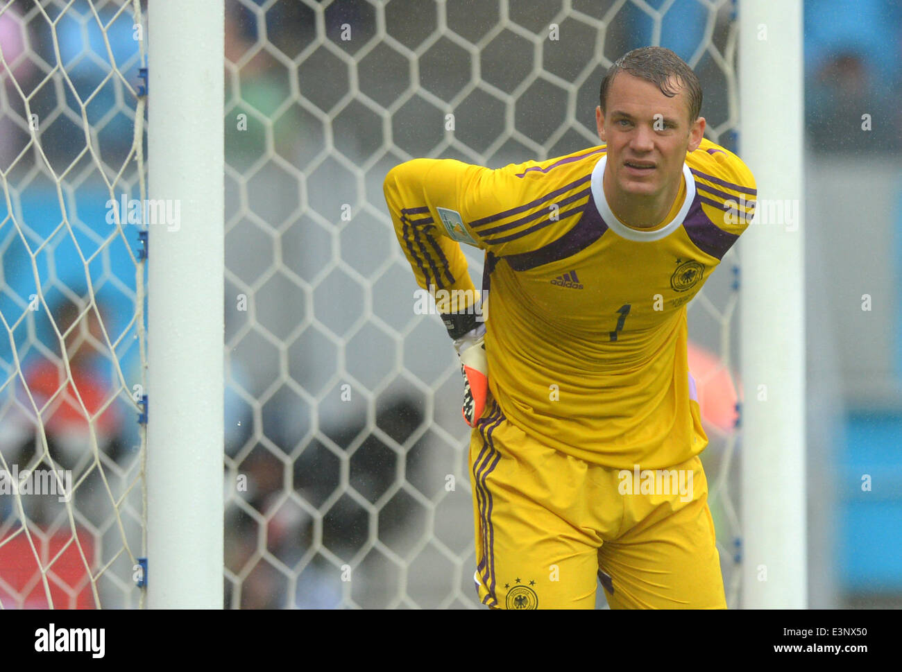 Recife, Brazil. 26th June, 2014. German goal keeper Manuel Neuer during ...