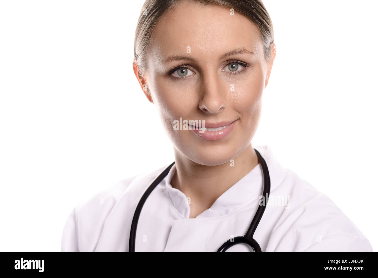 Smiling confident female doctor Stock Photo - Alamy Smiling confident female doctor Stock Photo - Alamy