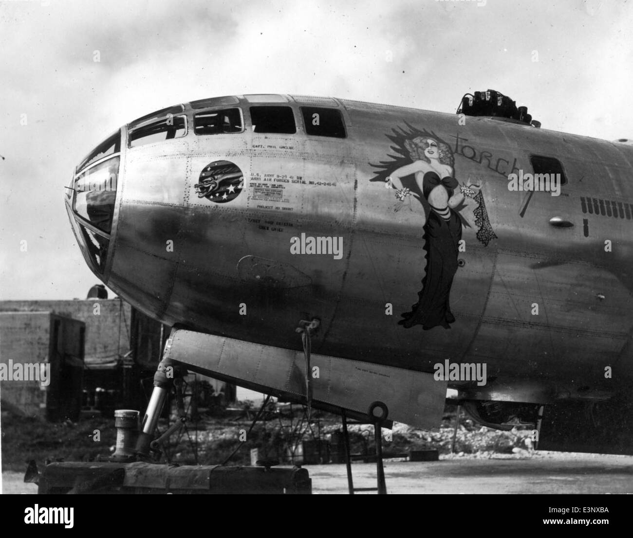 Boeing b29 superfortress wright r 3350 hi-res stock photography and ...