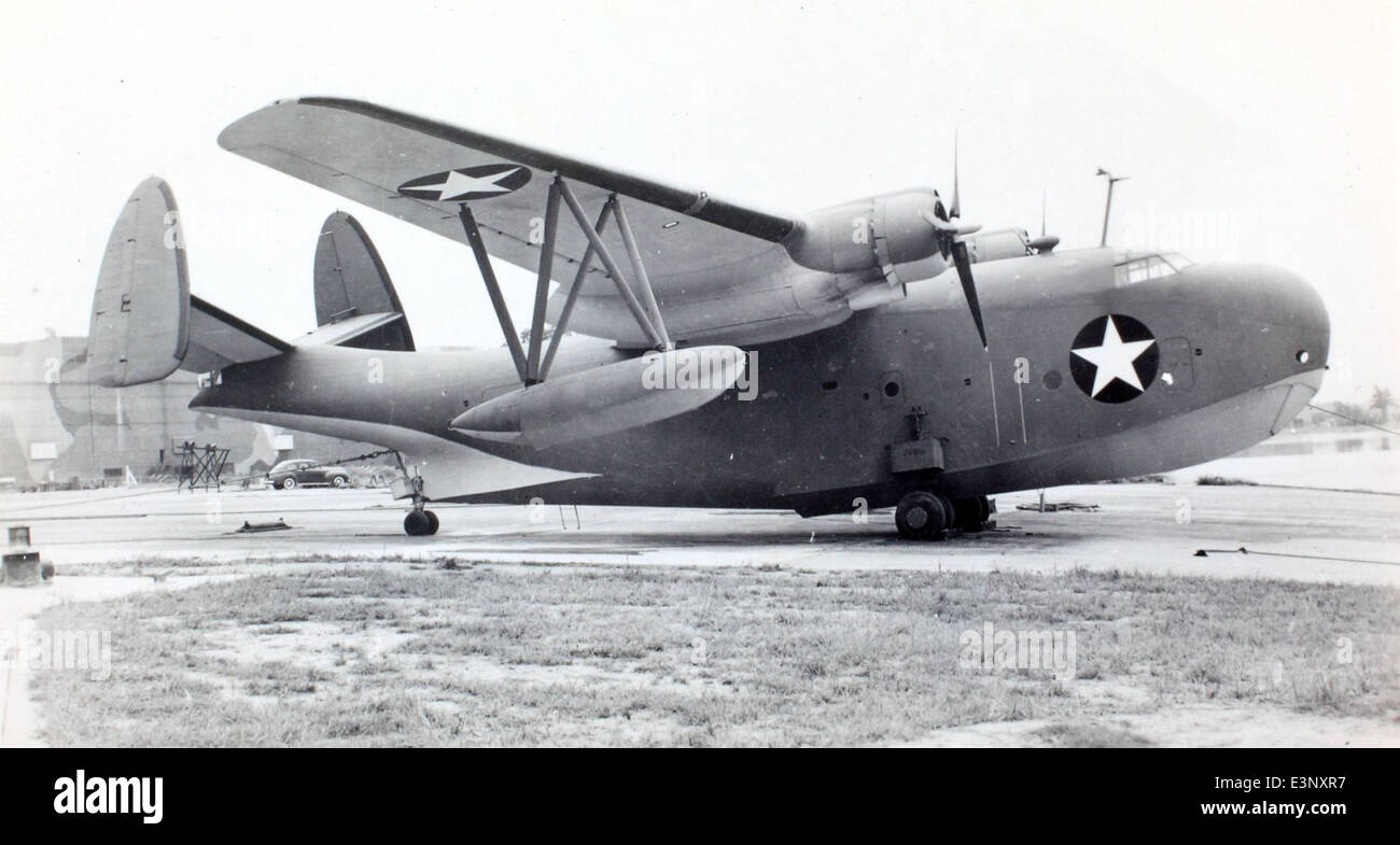 The Martin PBM-3 Mariner was a U.S. Navy flying boat used during World ...