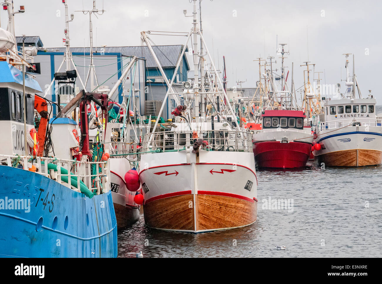Berlevag harbour hi-res stock photography and images - Alamy