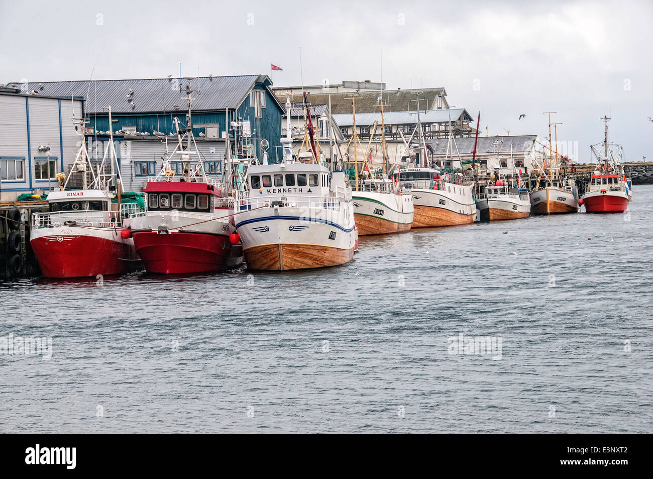 Berlevag Harbour High Resolution Stock Photography and Images - Alamy