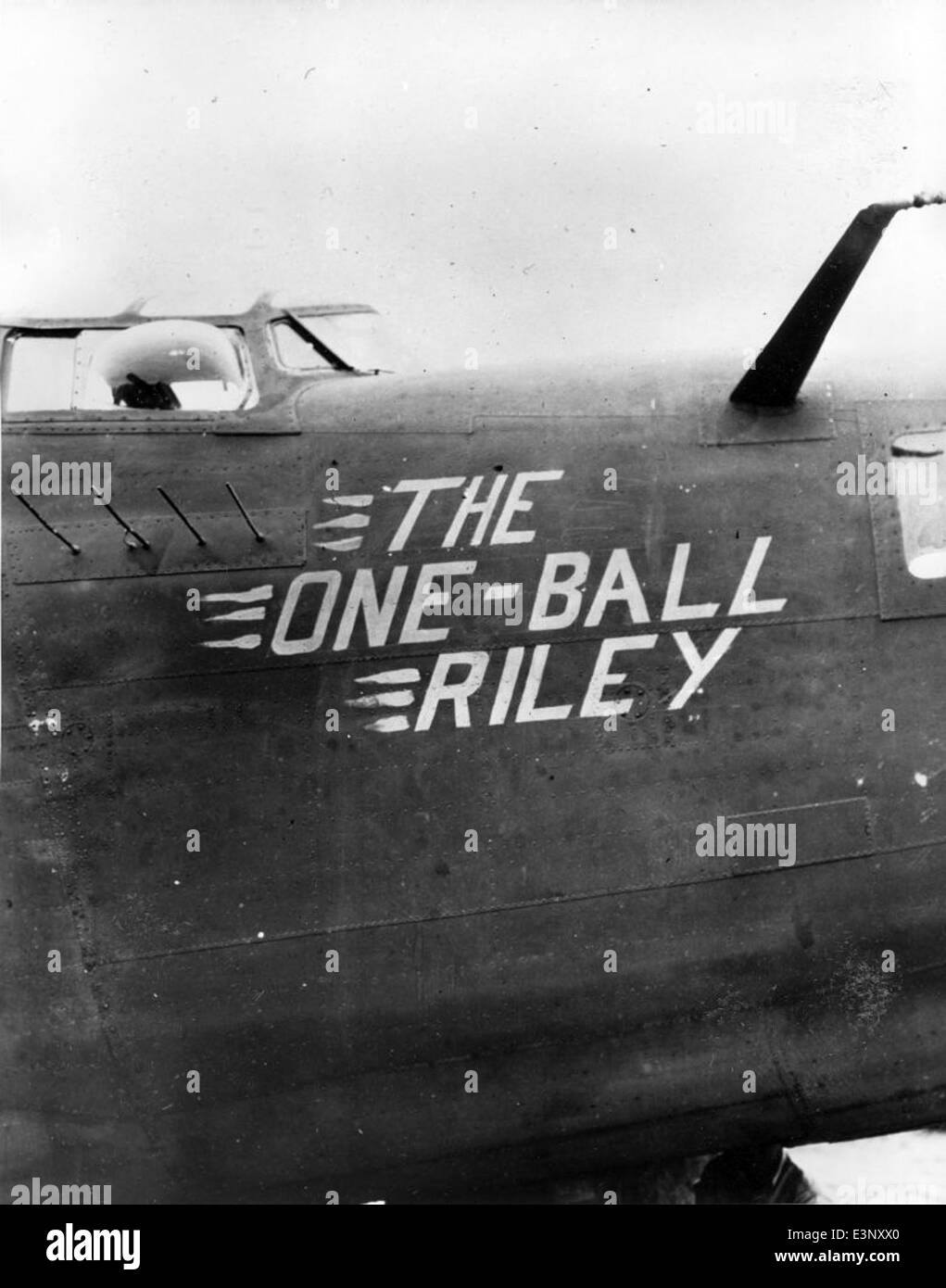 B-24D Liberator 'The One Ball Riley' of the 90th Bomb Group, 319th Bomb ...