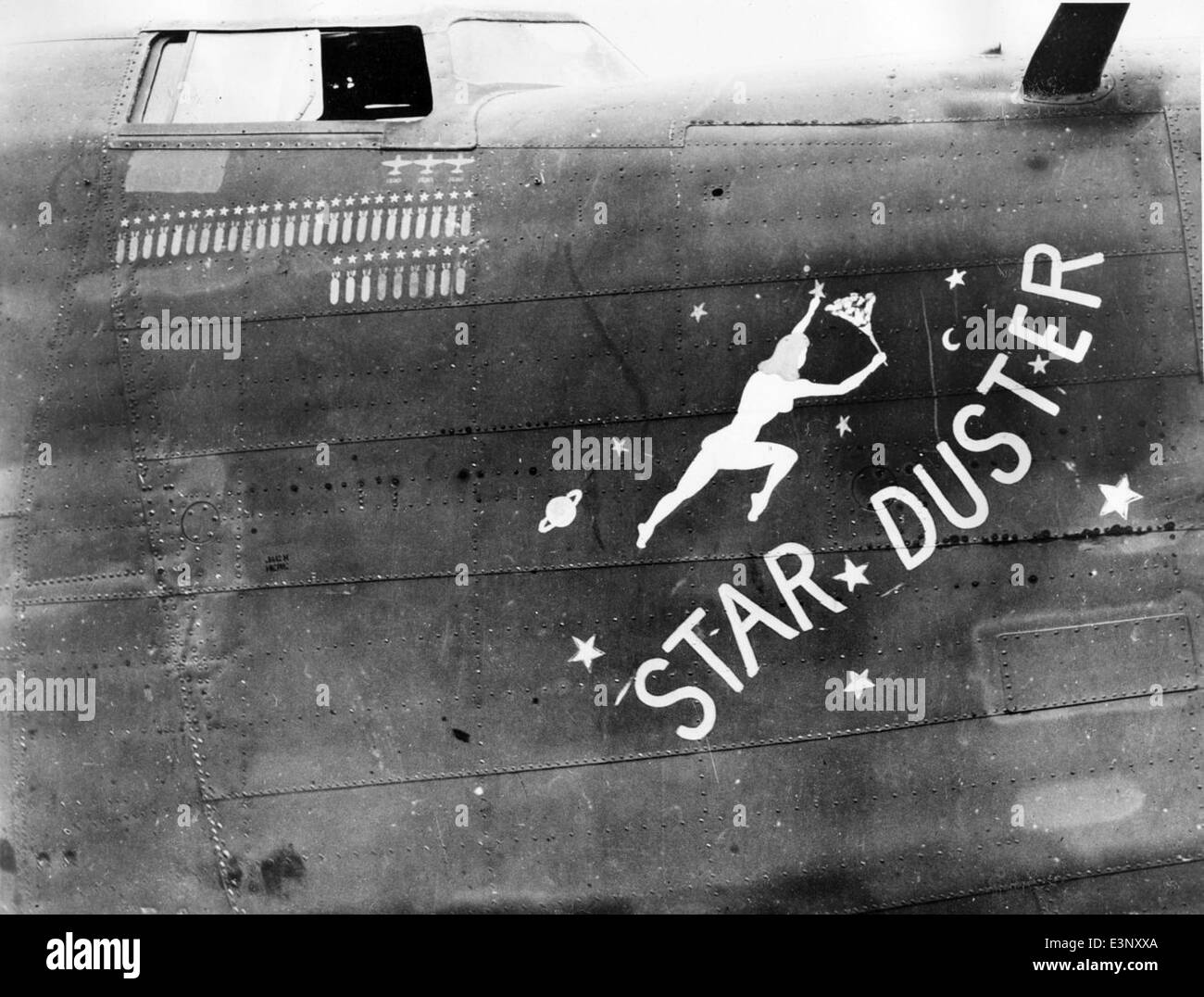 The B-24D Liberator, 41-23869, known as 'Star Duster', was part of the ...