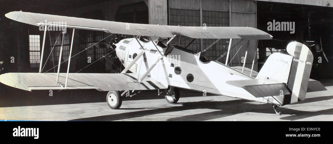 The image features a Glenn L. Martin Company-produced Martin T4M-1 ...