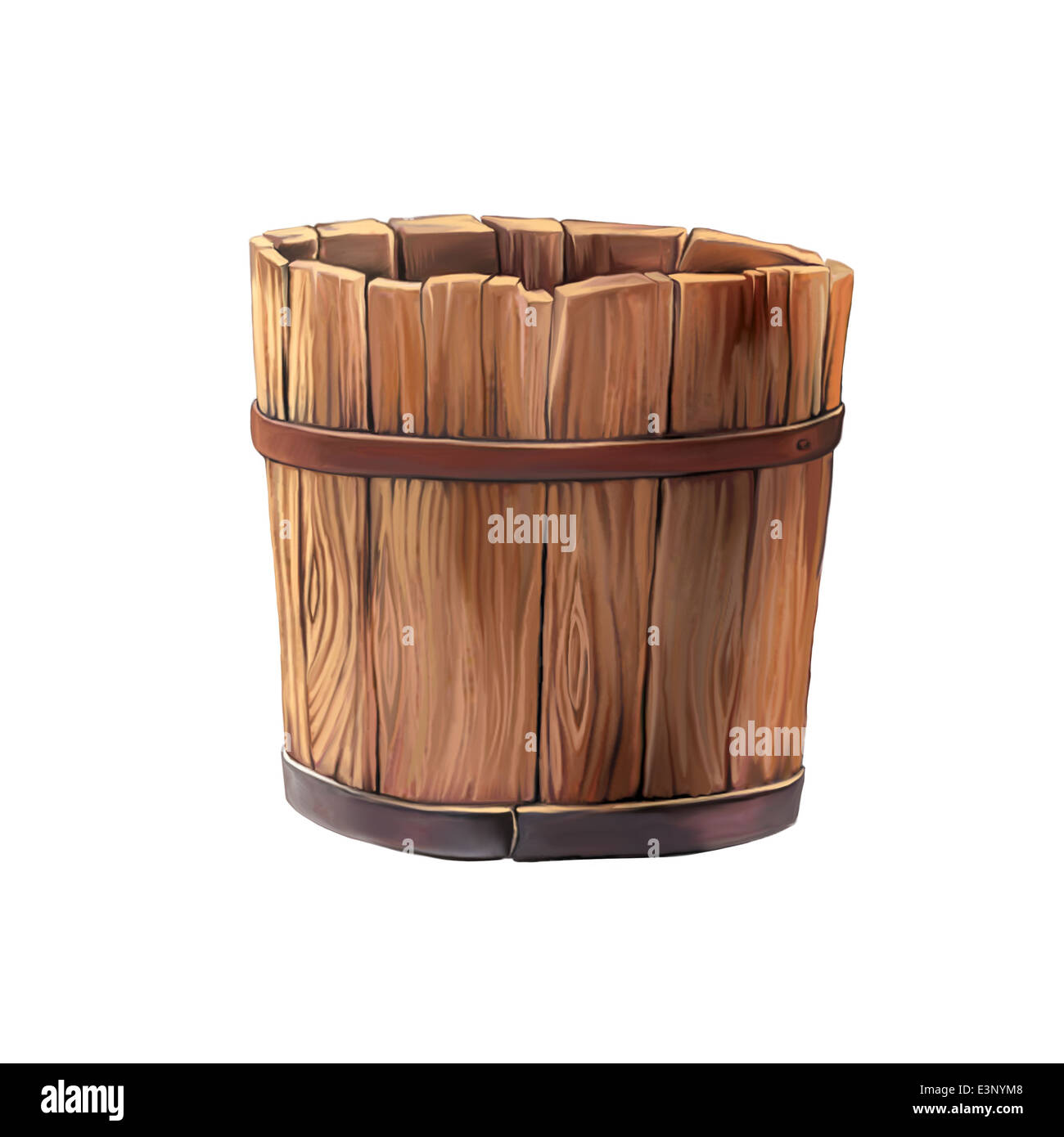 Wooden bucket hi-res stock photography and images - Alamy