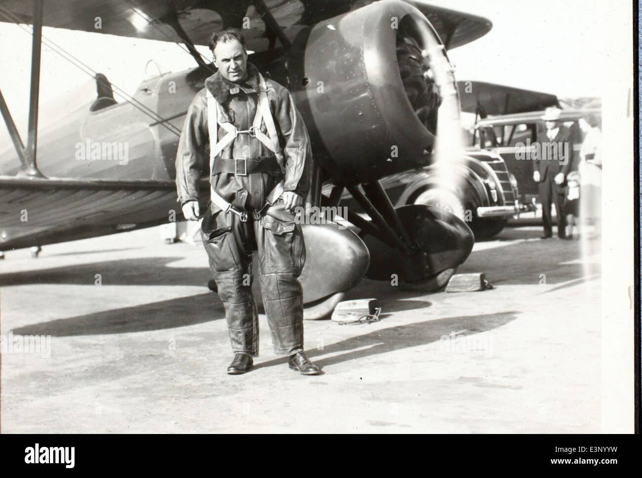This photo from the Luqueer collection features aviators Art Goebel and ...